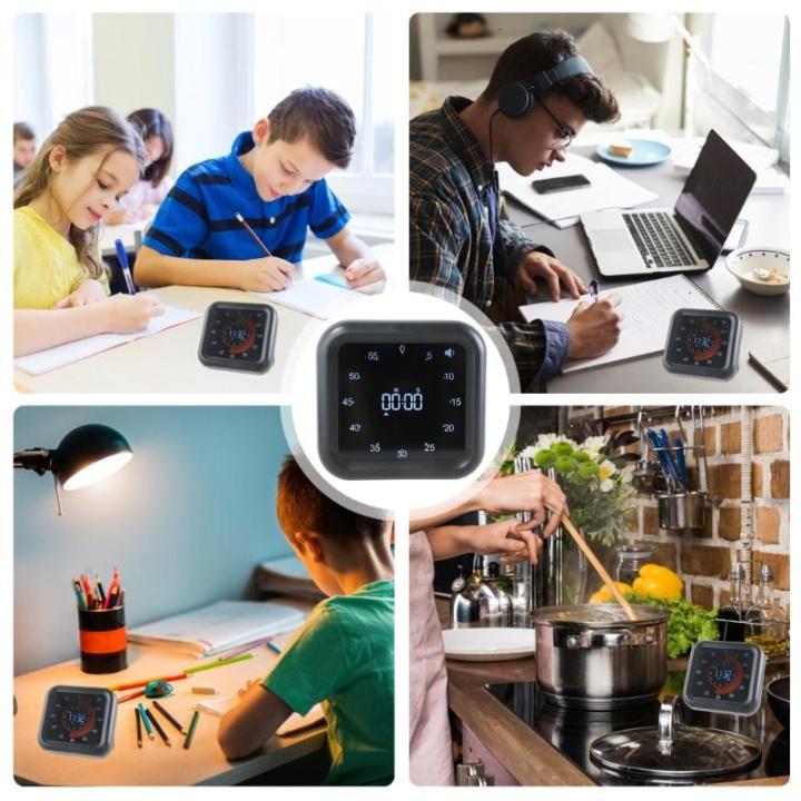 Bake Silents Magnetic Visual Timers with One Touches Operations and ...