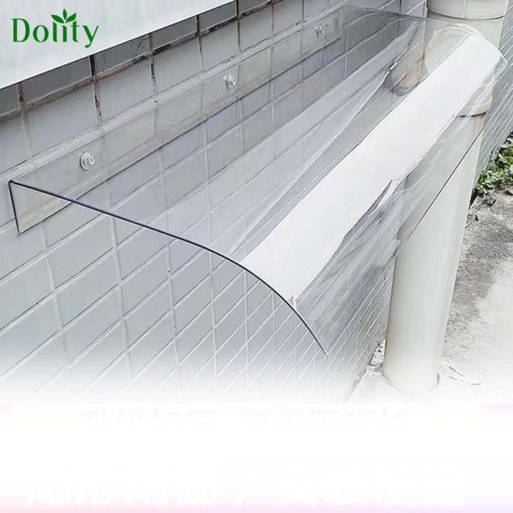 Dolity Window Canopy Rain Snow Protection Porch Awning Door Canopy ...