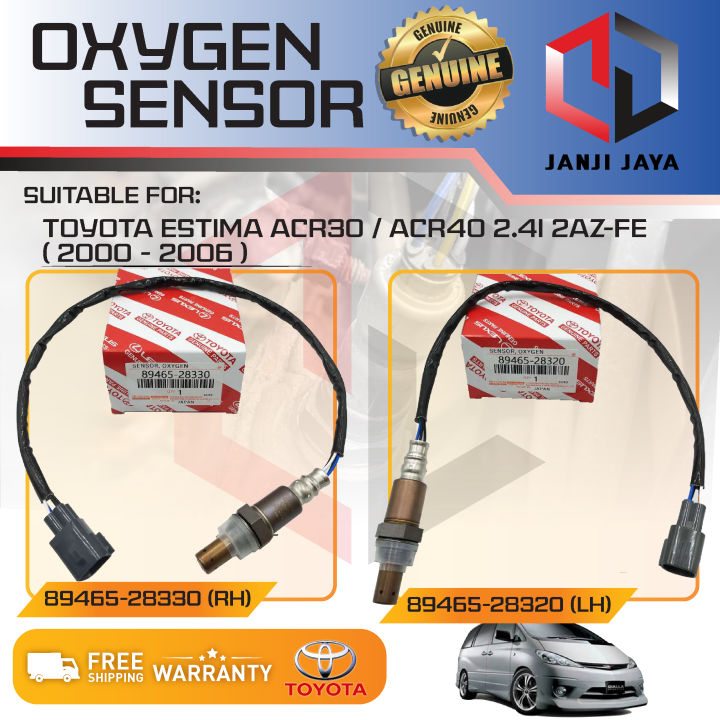 OXYGEN SENSOR 89465-28330 89465-28320 TOYOTA ESTIMA ACR30 ACR40 2.4l ...