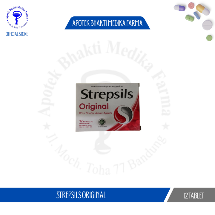 Strepsils Original isi 12 tablet | Lazada Indonesia