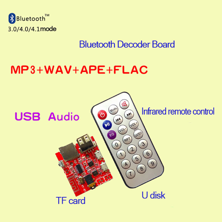 USB MP3 Bluetooth Decoder Board Audio Spectrum Analyzer Amplifier Board ...