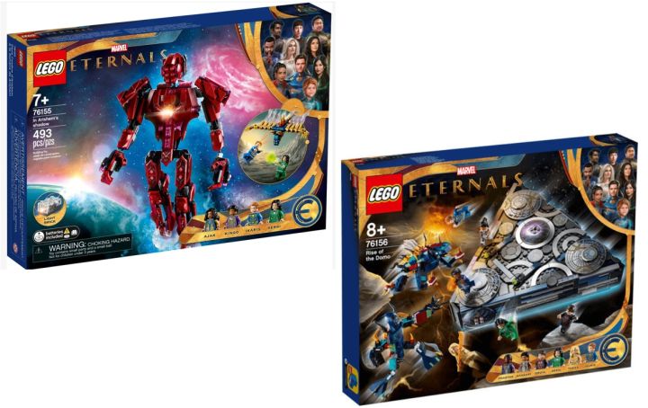 LEGO Marvel The Eternal Set (76155 + 76156) | Lazada.co.th