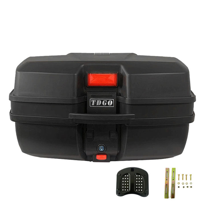 Large Capacity Rear Trunk for Motorcycles - Waterproof Storage Case ...