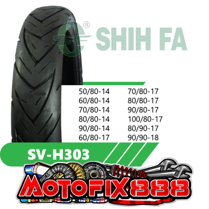 Shih Fa Tire for Underbone Motorcycle Raider Sniper Wave Rim 17 ...