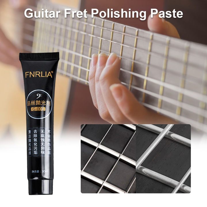 Guitar Fret Polishing Paste 30ml Polish and Cleaner Paste for Electric ...