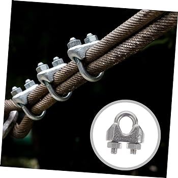 Stainless steel Cable Clip 5mm-3/16 for steel cable wire rope | Lazada PH