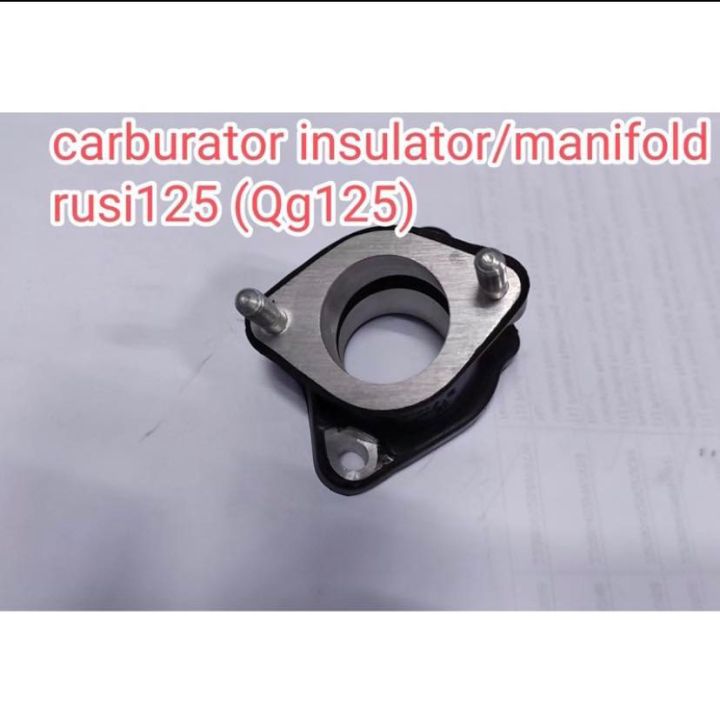 carburetor insulator/manifold Qj125 russi 125 | Lazada PH