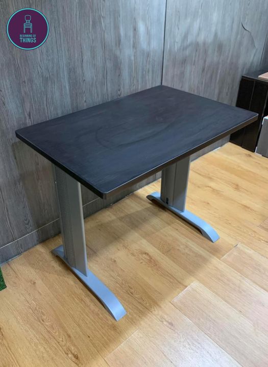 JENNER 60 x 90 CM Wide Metal Legs Rectangular Work Computer Study ...