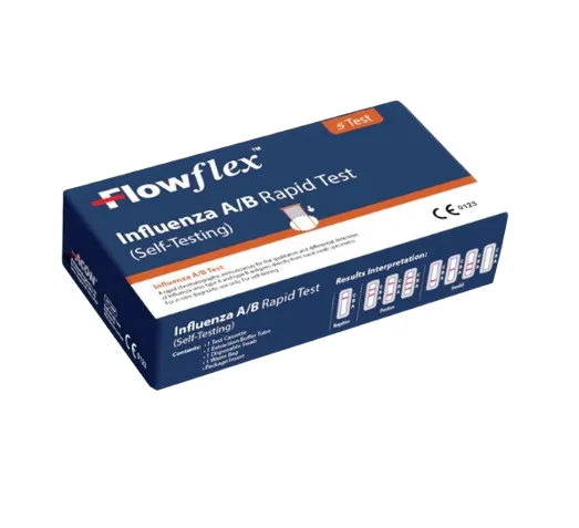 Flowflex Influenza A/B Rapid Test (5 Tests kit / box) | Lazada Singapore