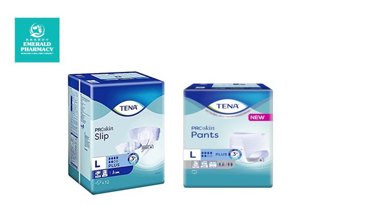 Tena Proskin Slip Plus Diaper L 12'S / Diaper S 30's/ Pants L 8pcs | Lazada