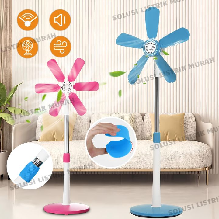 Kipas Angin Berdiri Listrik Stand Fan Elektric Kipas Angin | Lazada ...