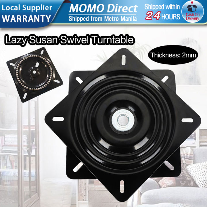 6/8 Inch Lazy Susan Swivel Turntable 360 Degrees Bar Stool Swivel Plate ...