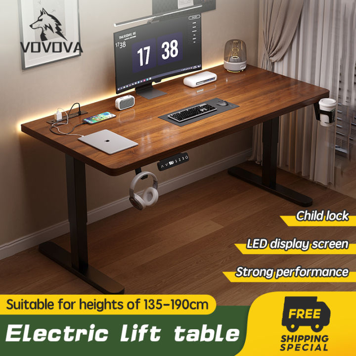 VOVOVA Electric Standing Desk with Smart Lift Technology Height ...