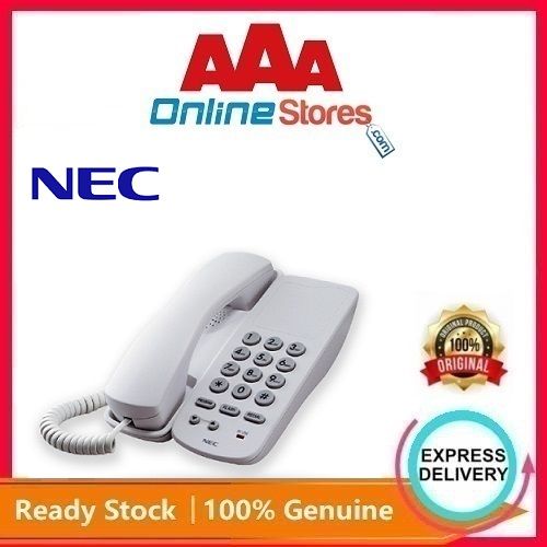 [Ready Stock] NEC AT40 Corded Single Line Desktop Telephone Office ...