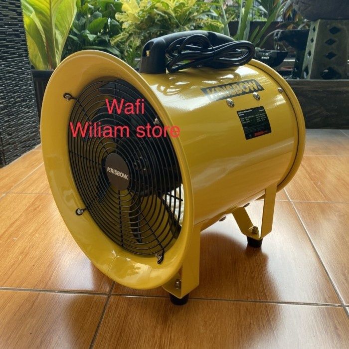 Krisw Kipas Angin Exhaust Fan Portable Ventilator Blower 12 Inci ...