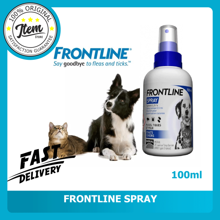 FRONTLINE SPRAY FIPRONIL FOR DOGS 100ML | Lazada PH