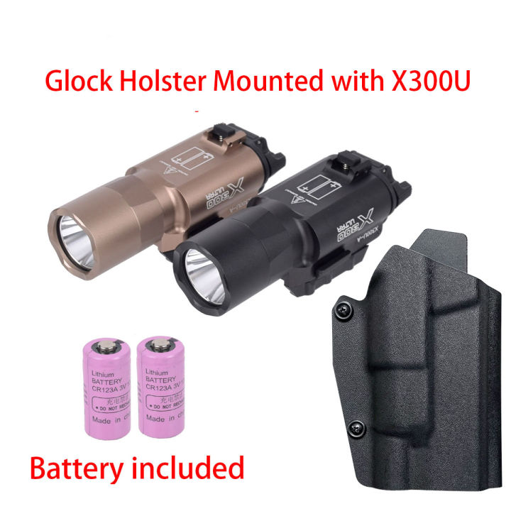 Tactical Weapon Light X300 Ultra Pistol Surefir X300U Torch Rifle Hand ...
