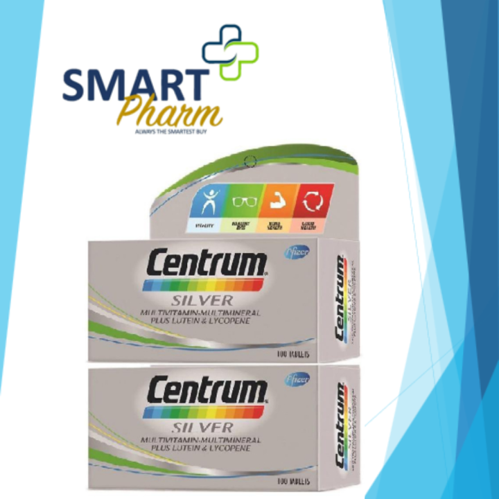 CENTRUM SILVER TABLETS 100S PACK-OF-2 EXP12/2025 | Lazada