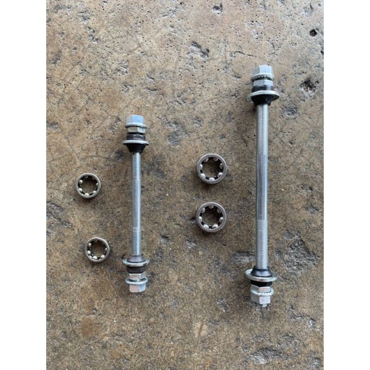Bicycle Front Rear Hub Shaft Rear Front Axle Shaft (1pc) | Lazada