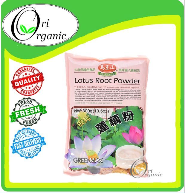 【HALAL】 PURE GREENMAX LOTUS ROOT POWDER 300GM Exp 9/2026 马玉山莲藕粉 | Lazada