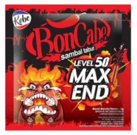 Bon Cabe Authentic Indonesia Max End Lvl 50 Per Sachet 3g Original ...