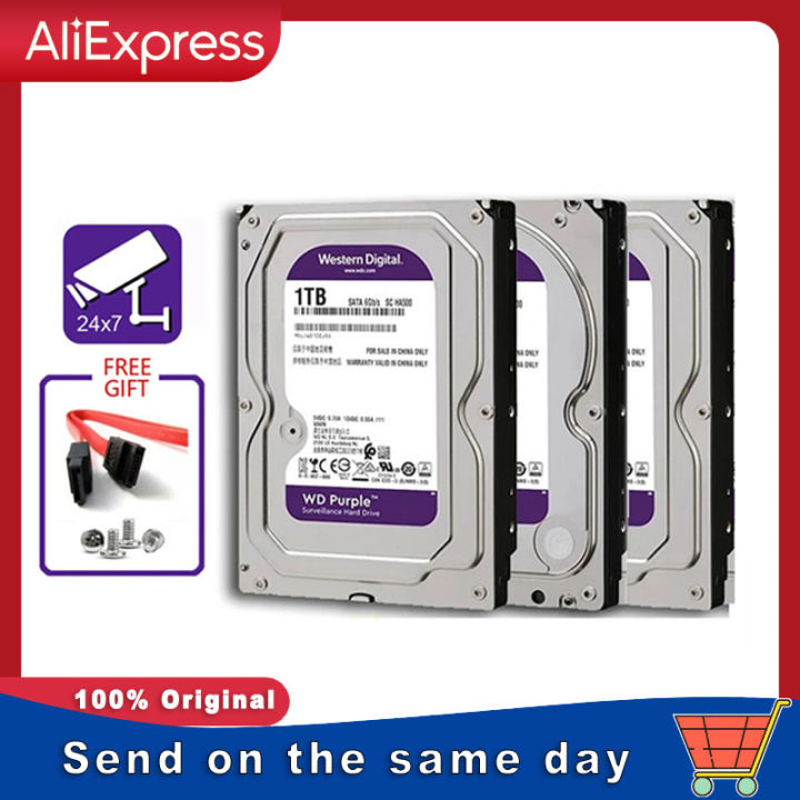 zcheaz Shop WD Purple 4TB Surveillance Internal Hard Drive Disk 3.5 ...