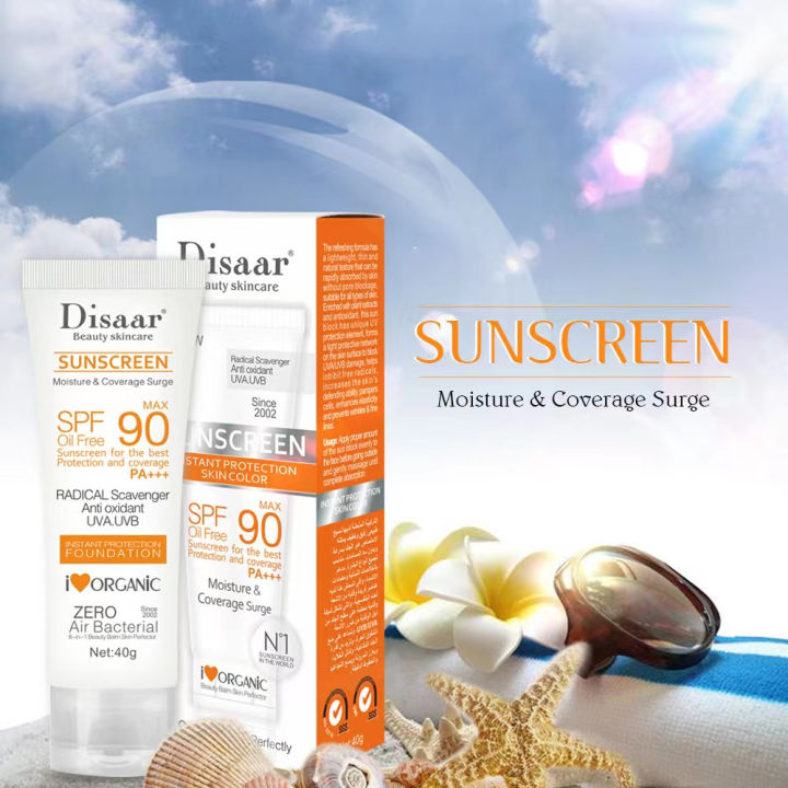 Disaar Sunscreen Cream SPF 90 PA + Sunblock | Lazada PH