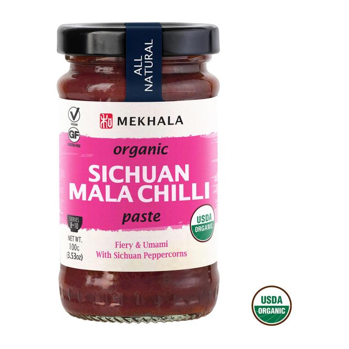 Mekhala Organic (All-Natural) Szechuan Mala Chilli Paste by Atasco ...
