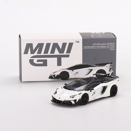 Mini GT LB-Silhouette WORKS Lamborghini Aventador GT EVO White | Lazada ...