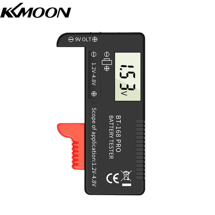 KKmoon 168 PRO Digital Display Universal Battery Tester Portable ...