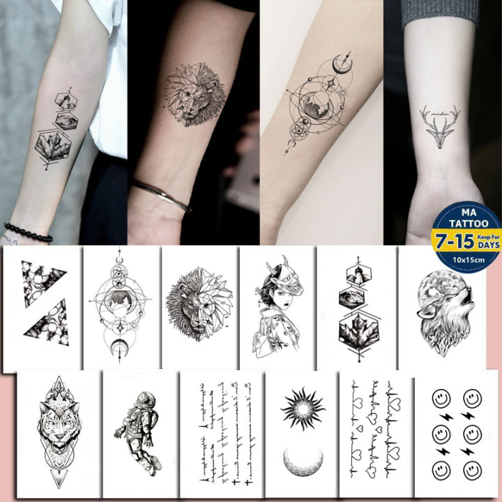 【MEET Magic Tattoo】6cm x 10cm Magic Tattoo Waterproof Temporary Tattoo ...