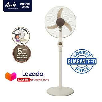 Asahi Stand Fan BG-6026 16" Baby Safe Grill Stand Fan BG 6026 BG6026 ...