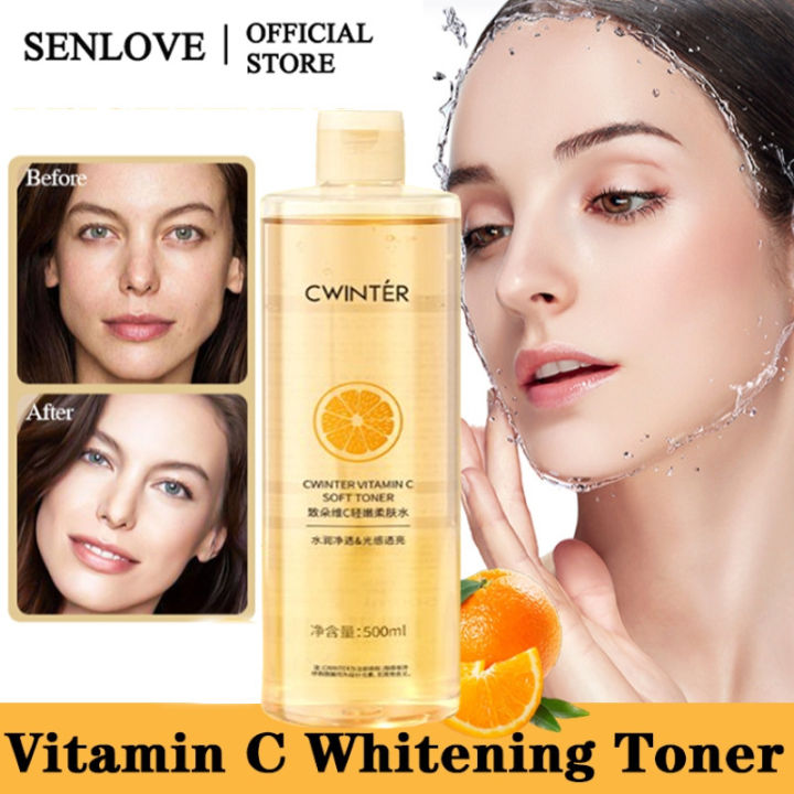 SENLOVE 500ML toner for face whitening Moisturizing with niacinamide ...
