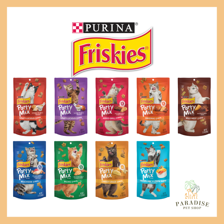 Friskies® Party Mix Cat Treats (Assorted Flavours) | Lazada Singapore