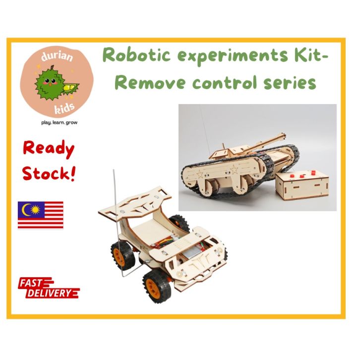 RBT Science Project Robotic/ STEAM / Remote Series/ Tank/ Car/DIY 科学教具 ...