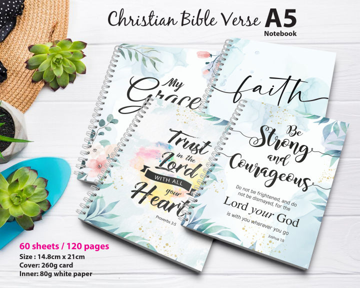 SG Seller Christian Bible verse A5 Notebook | Lazada Singapore