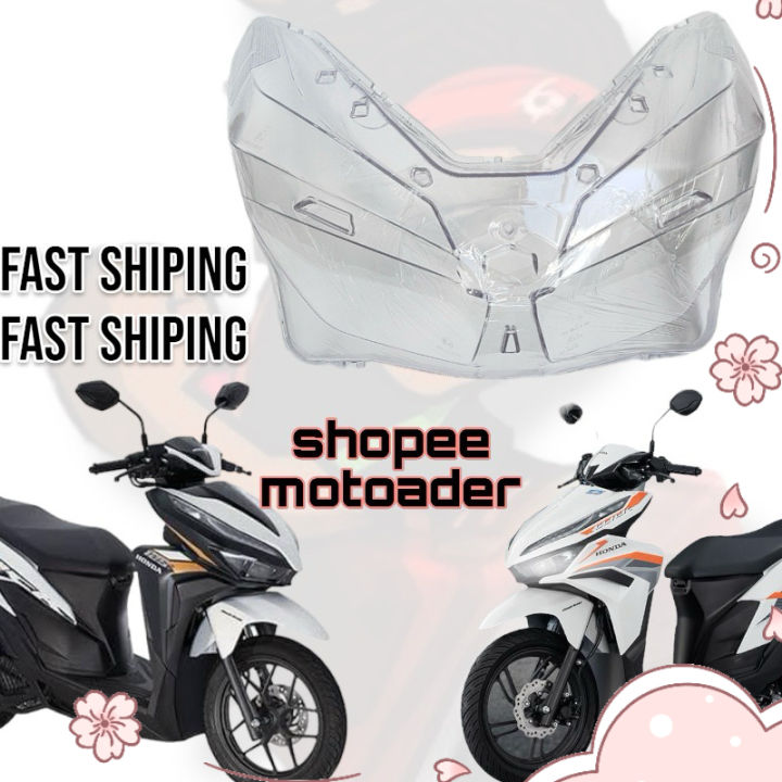 Honda Click 125i/150i V2 V3 Headlight Lens(with smoke) lens click v2 v3 ...