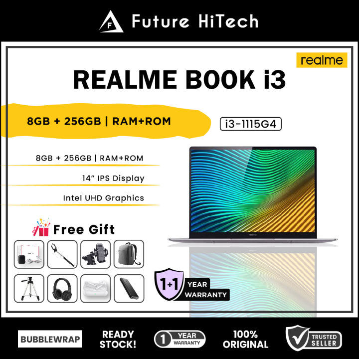 REALME Book i3-1115G4 [8GB RAM 256GB SSD] - Original REALME Malaysia ...