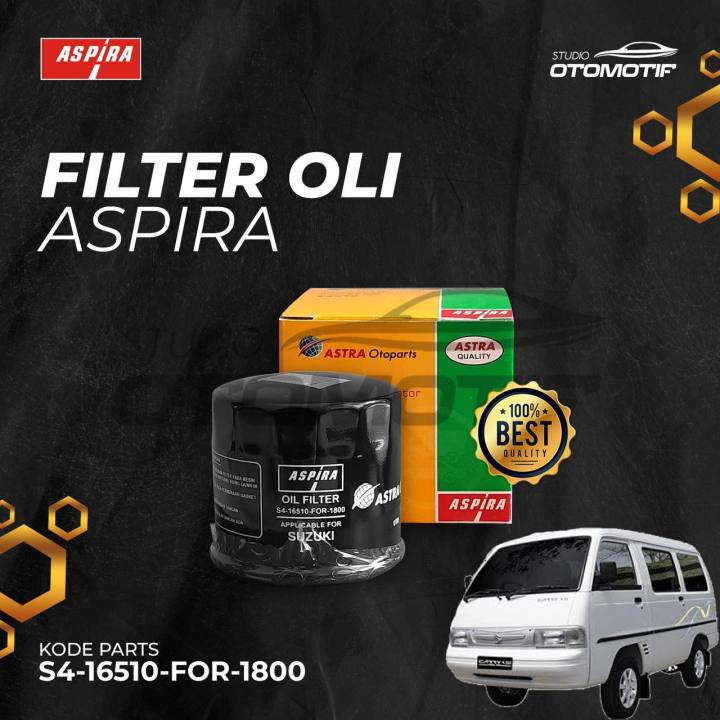 ASPIRA FILTER OLI FUTURA INJEKSI INJECTION S4-16510-FOR OIL FILTER ...