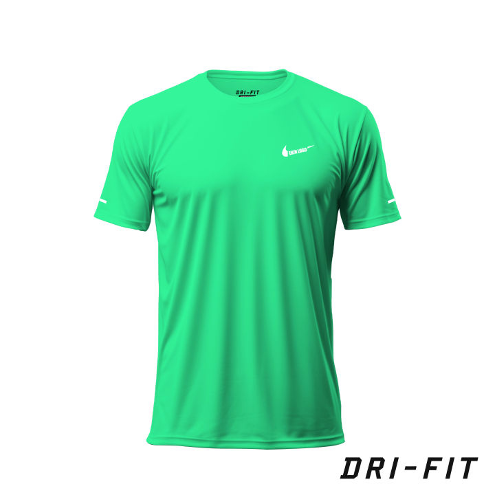 Dri-Fit T-SHIRT COMPRESSION KIWI COLOR / RUNNING / GYM / JOGGING ...