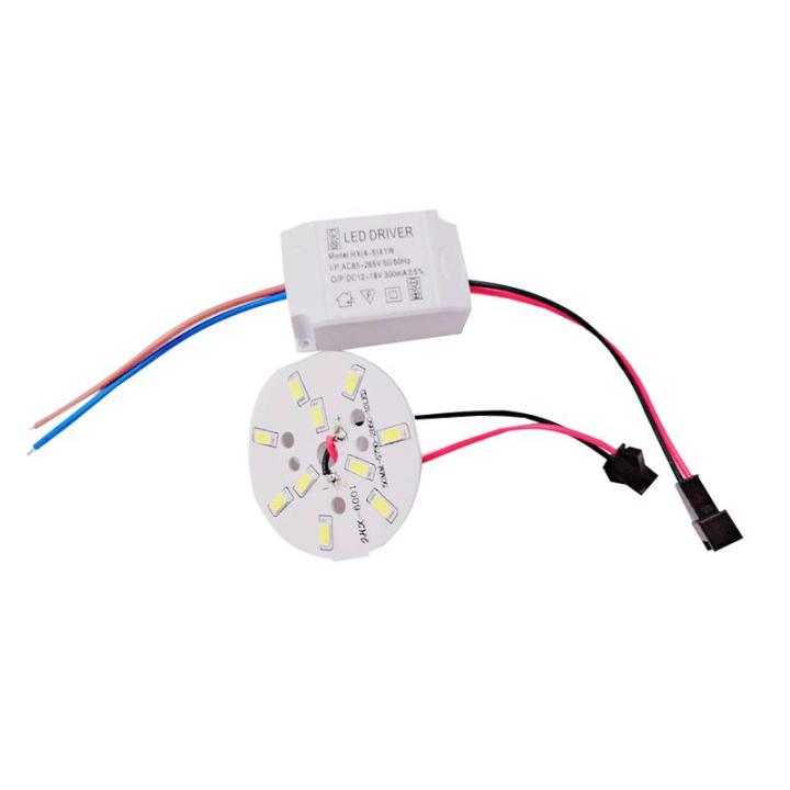 1Set 3W 7W 12W 18W 5730 SMD Light Board Led Lamp Panel For Ceiling + AC ...