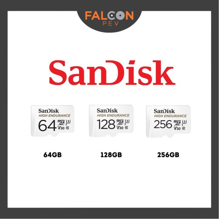 Sandisk High Endurance SD Card 64 128 256GB Lazada Singapore sandisk-high-endurance-sd-card-64-128-256gb-lazada-singapore