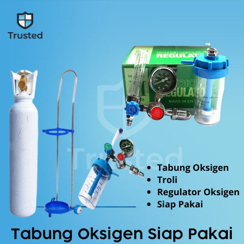Tabung Oksige n O2 Lengkap 1M3 TABUNG LENGKAP 1 m3 Isi Full Siap Pakai ...