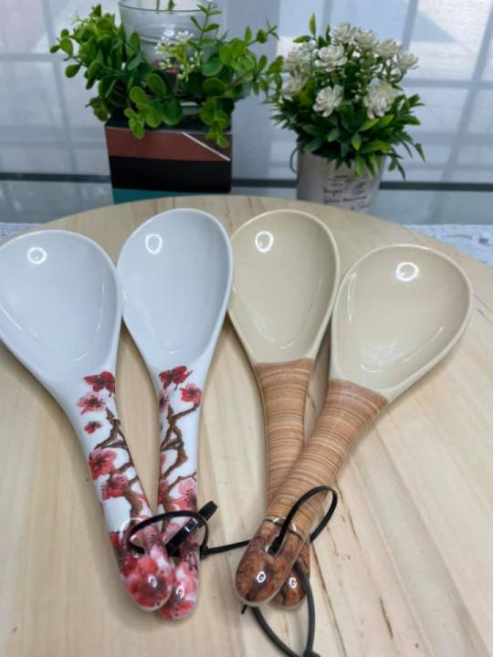 (Ready Stock)2PCS Set Senduk Nasi Plastik Tebal Rice Cooker Spoon | Lazada