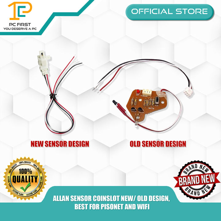 ALLAN SENSOR COINSLOT NEW/ OLD DESIGN, BEST FOR PISONET AND WIFI ...