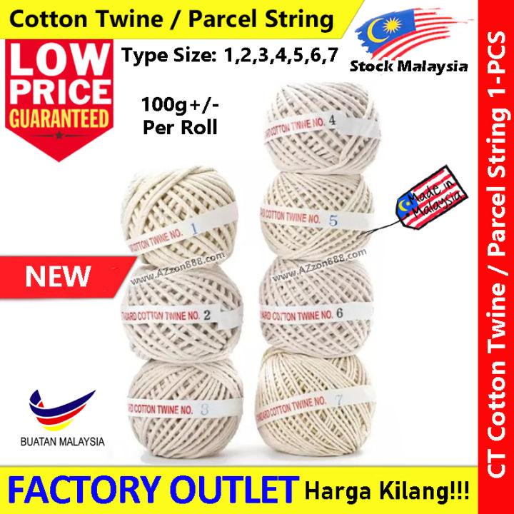 Cotton Twine / Parcel String / Tali Pos / Tali Parcel String #Cotton # ...