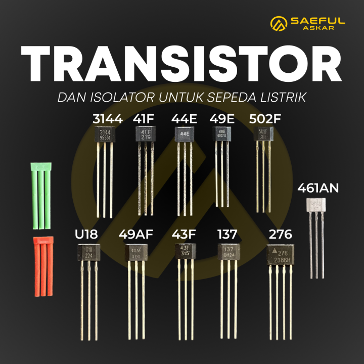 Transisitor Hall Sensor A3144, 49E, K49E, OH49E, 44E, 41F | Lazada Indonesia