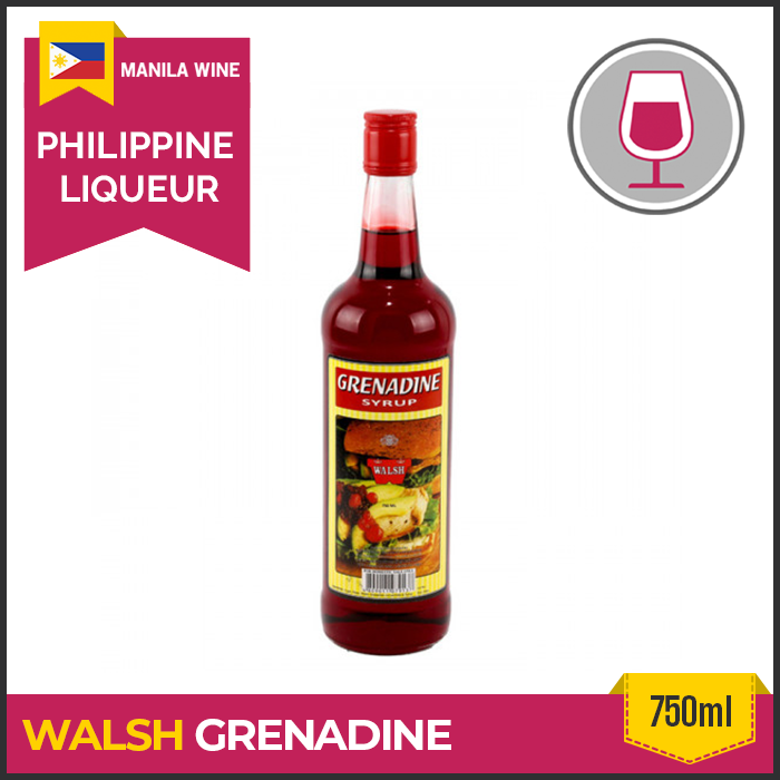 Walsh - Grenadine Liqueur (750ml) | Lazada PH