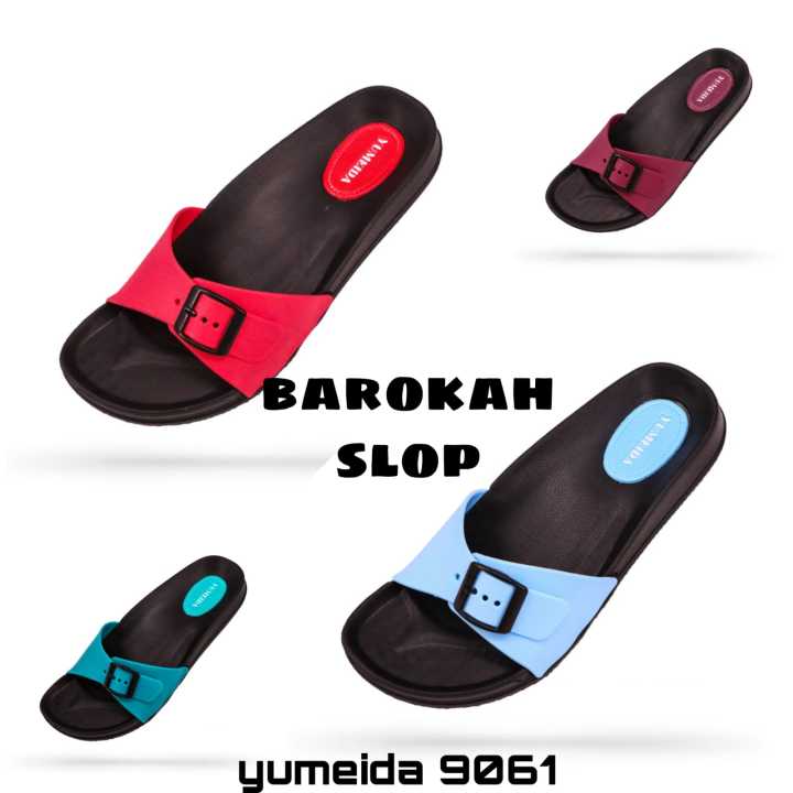 COD!!! Selop Yumeida Wamita 9061 Anti Slip Trendy 2021( 37-41) | Lazada ...