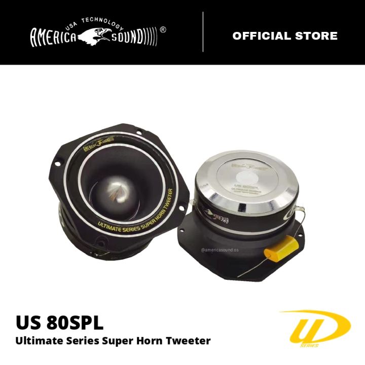 America Sound Ultimate Series Super Horn Tweeter - US 80SPL | Lazada